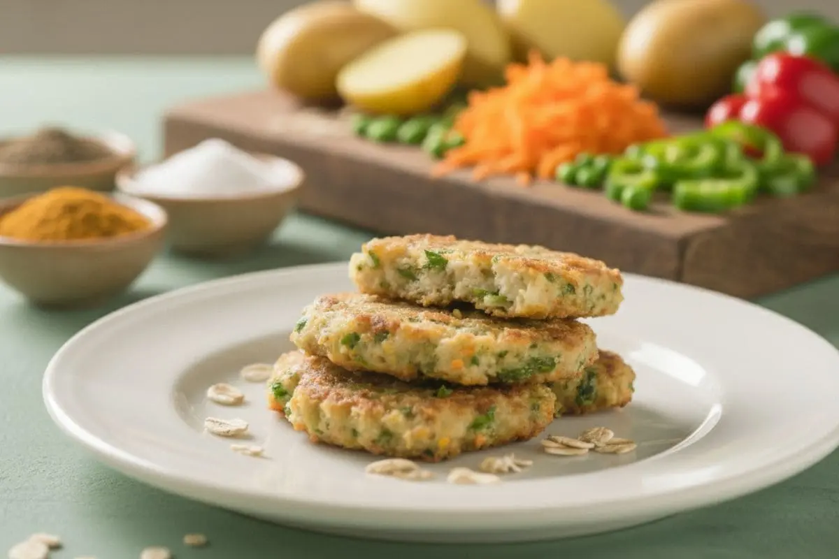 Oats Vegetable Cutlets - StarAndDaisy Care